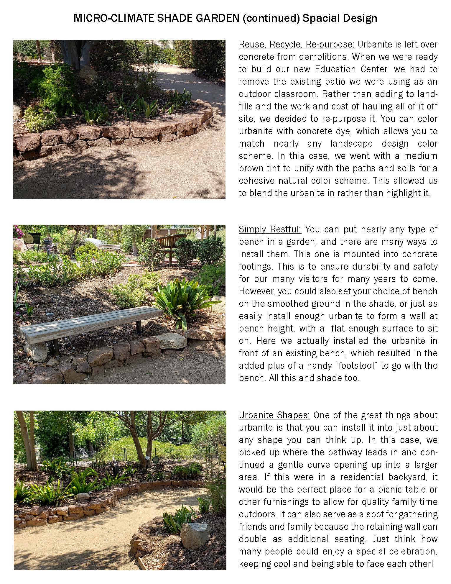 Microclimate - The Water Conservation Garden